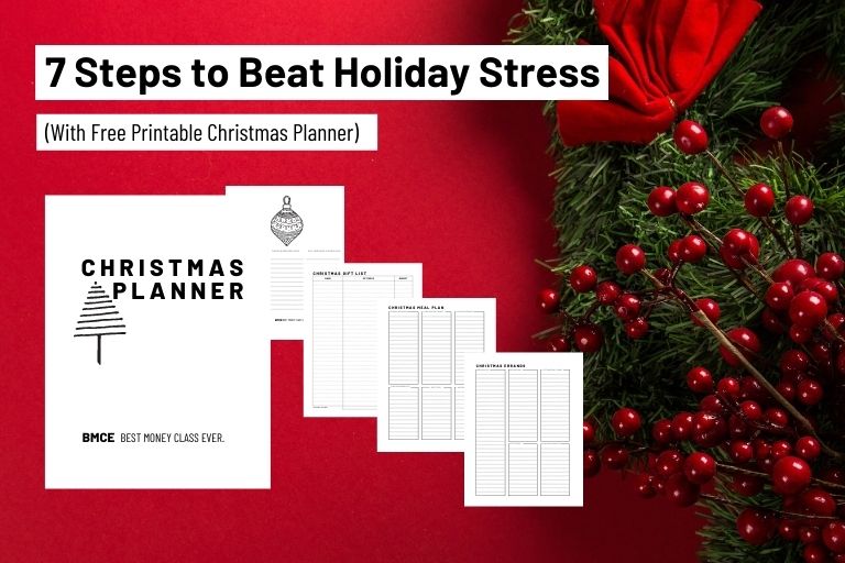 7 Steps to Beat Christmas Stress (With Free Printable Christmas Planner ...